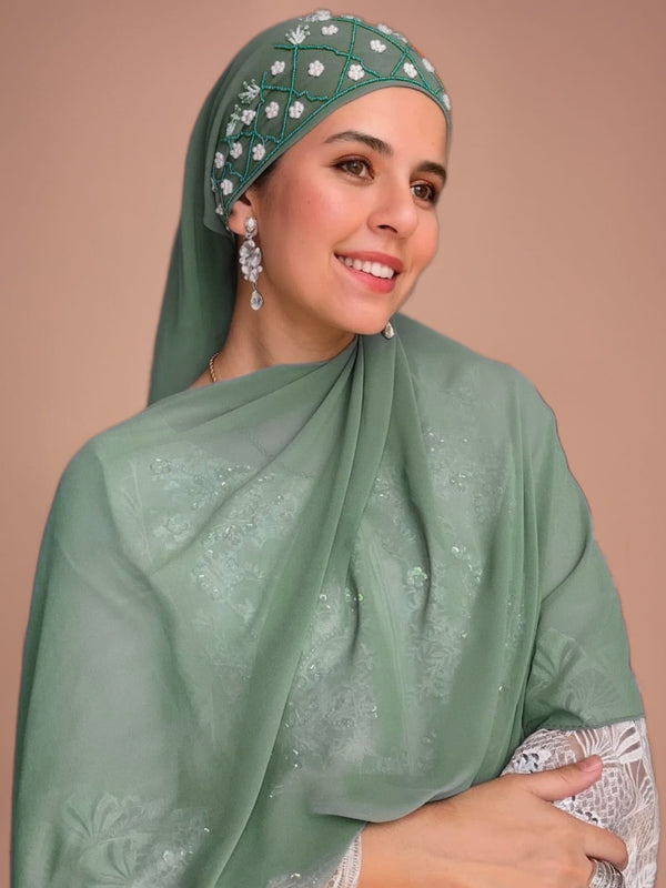 Wedding and Bridal Hijabs Online - Shop New Desings – The Hijab Company